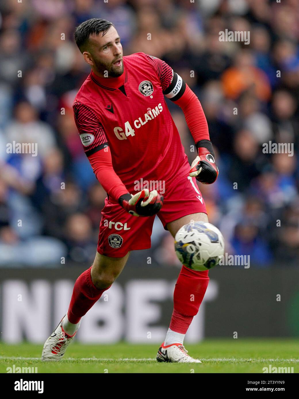 File photo dated 24-09-2023 of Motherwell captain Liam Kelly, who is ...