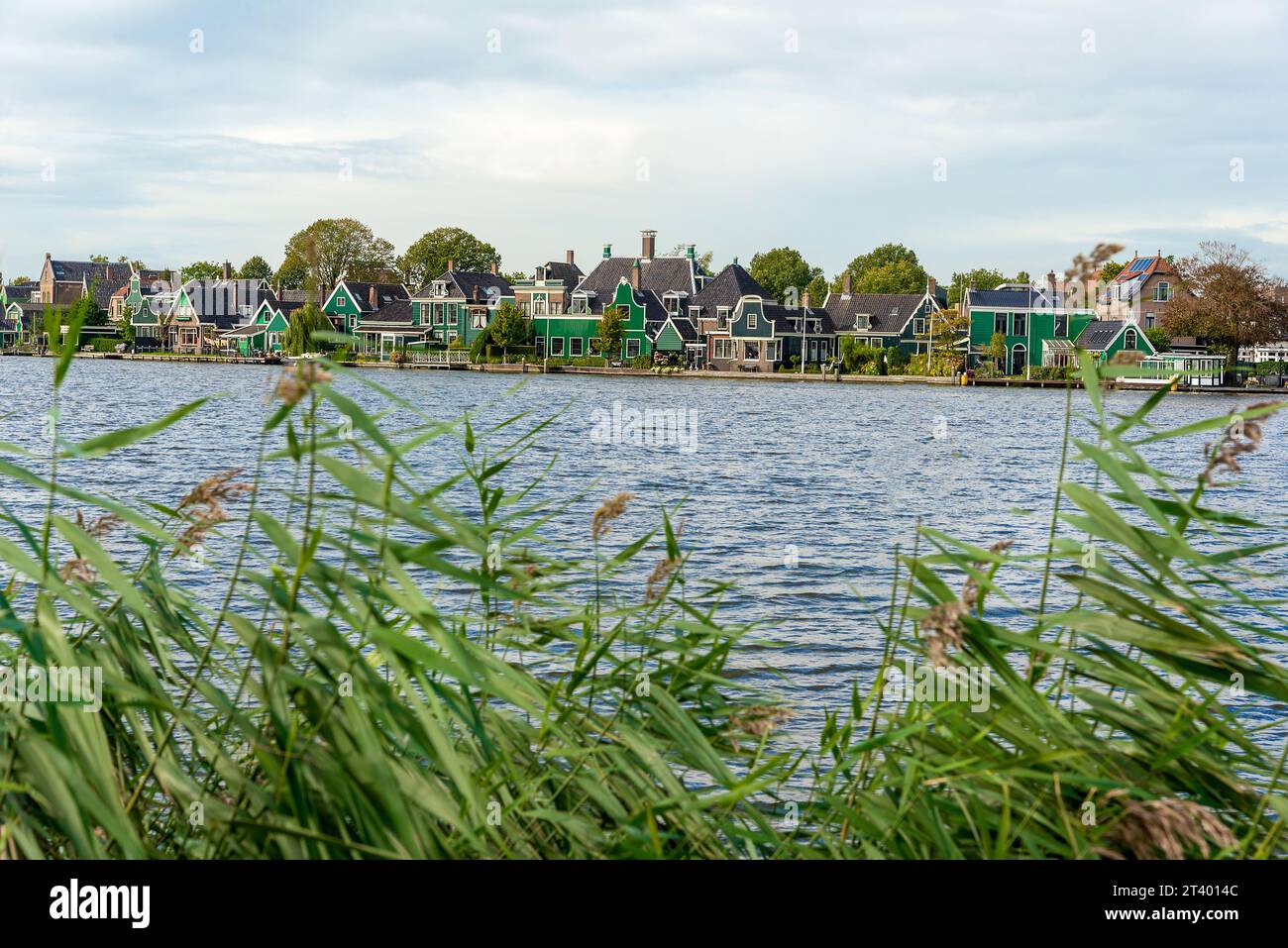 Traditional village architecture in Netherland. Colonial countryside ...