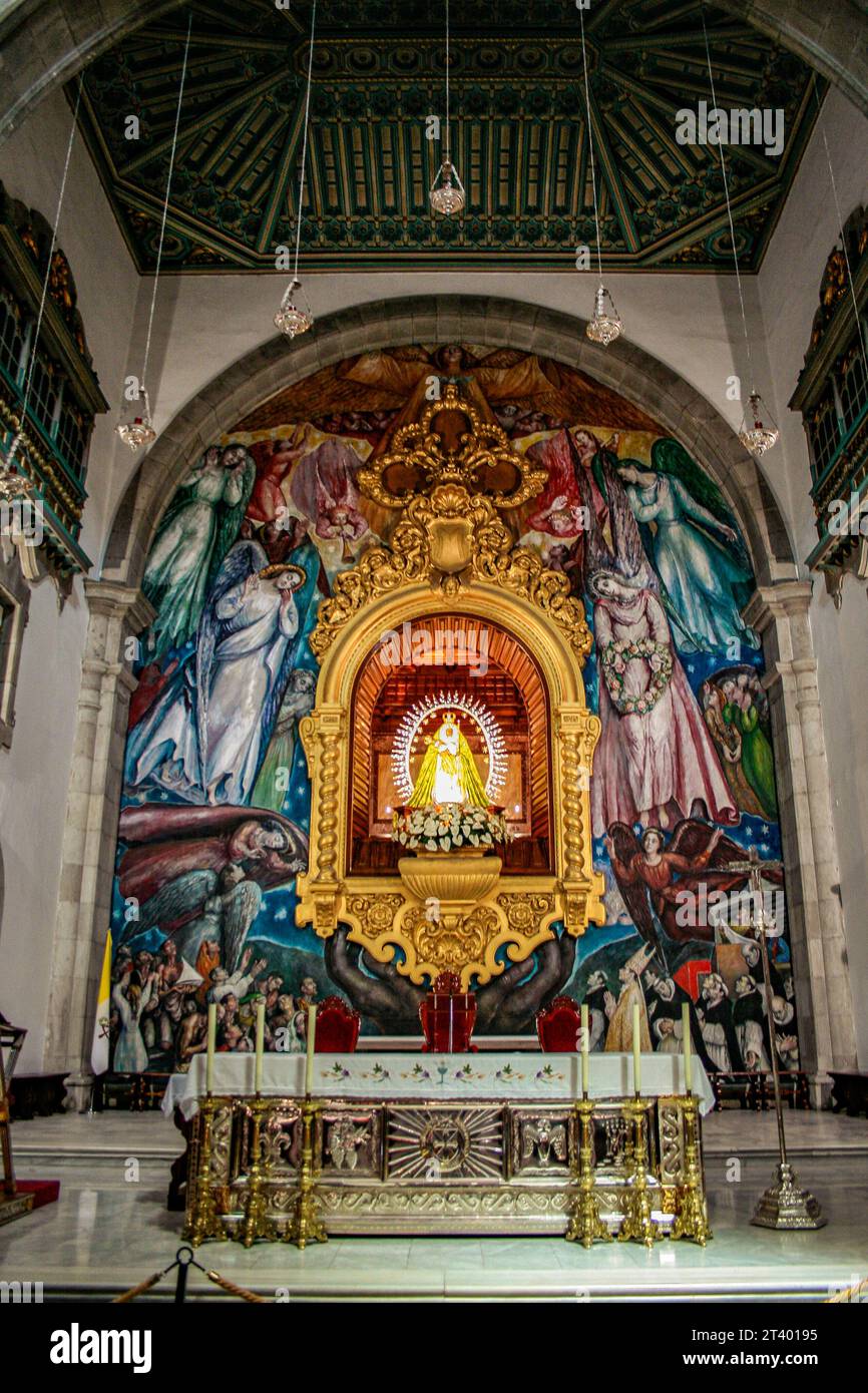 Candelaria, Tenerife, Comunidad Autonoma des Canarias, Spain. Basilica ...