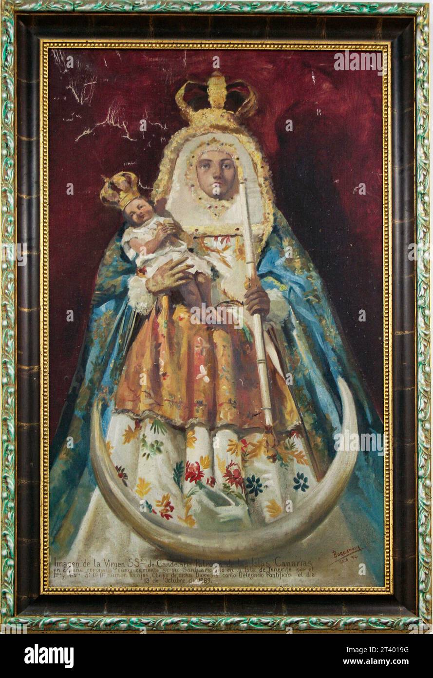 Candelaria, Tenerife, Comunidad Autonoma des Canarias, Spain. Basilica ...