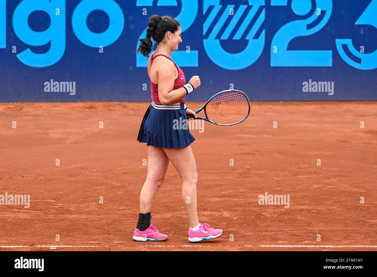 Santiago, Chile. 27th Oct, 2023. Tennis at the 2023 Pan American Games ...