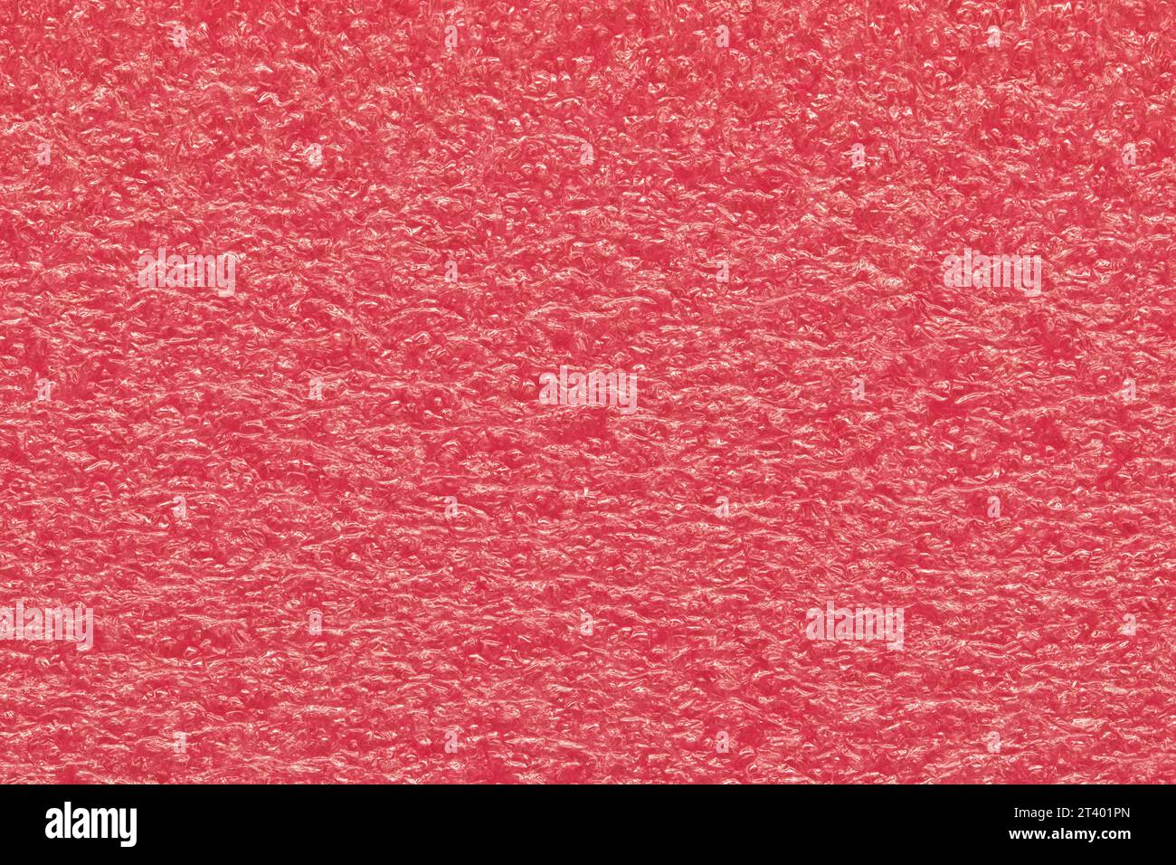 Melon pink expanded polyethylene foam sample background. EPE beads ...