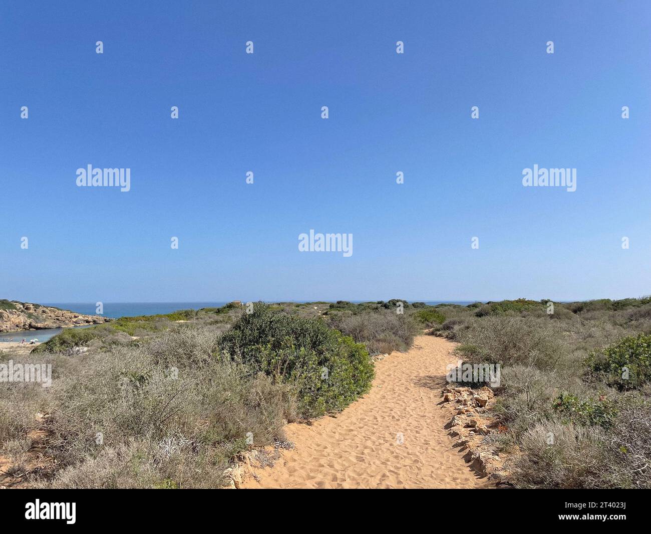 Calamosche beach hi-res stock photography and images - Alamy