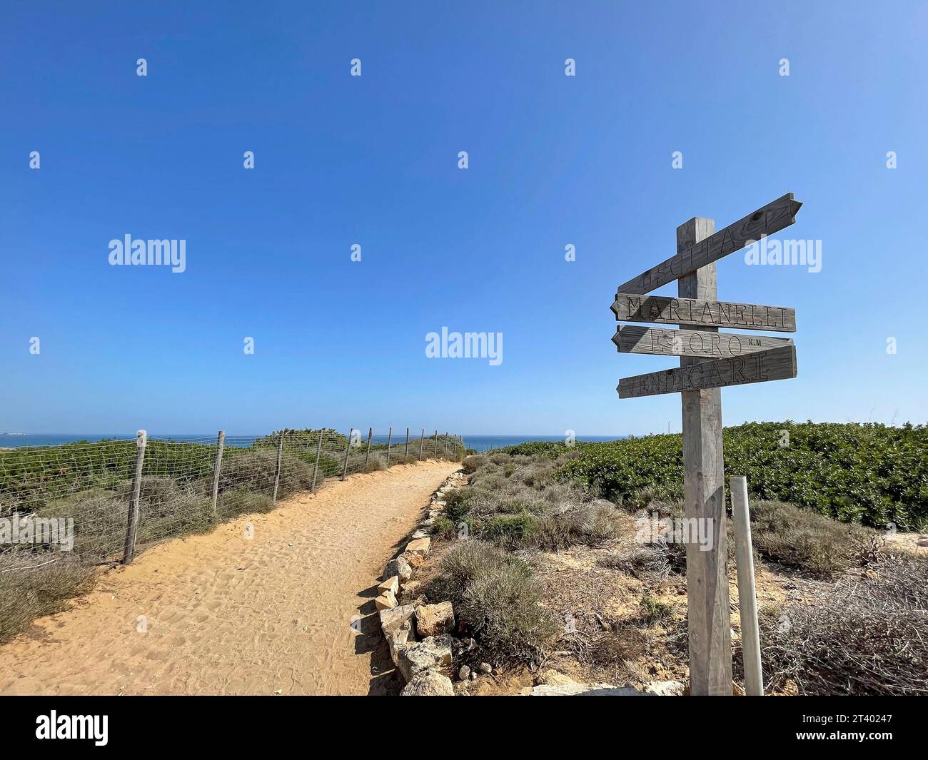 Calamosche beach hi-res stock photography and images - Alamy