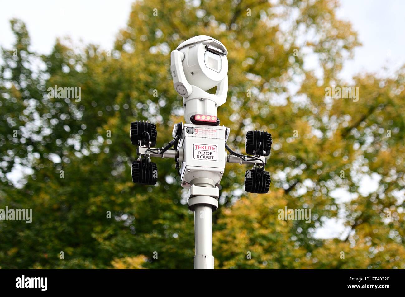 Vienna, Austria. Vienna Security Festival at Town Hall Square in Vienna ...