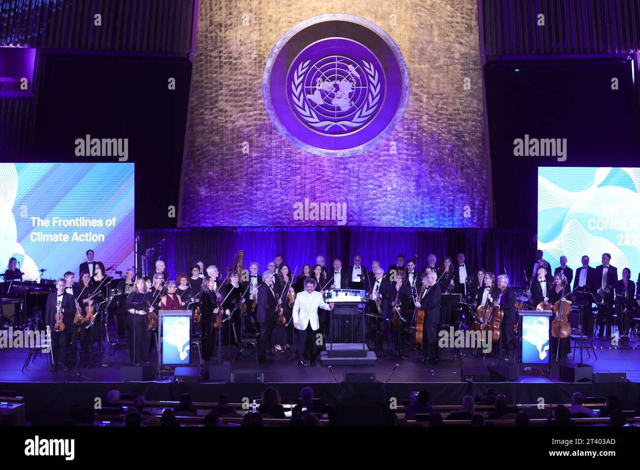 Ny, USA. 24th Oct, 2023. United Nations, New York, USA, October 23 ...
