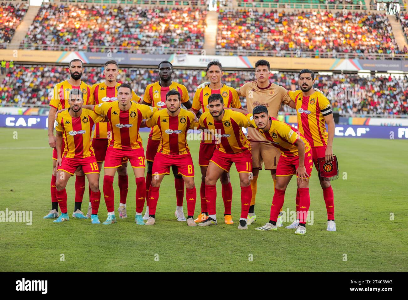 DAR ES SALAAM, TUNISIA – OCTOBER 22: Esperance during the African ...
