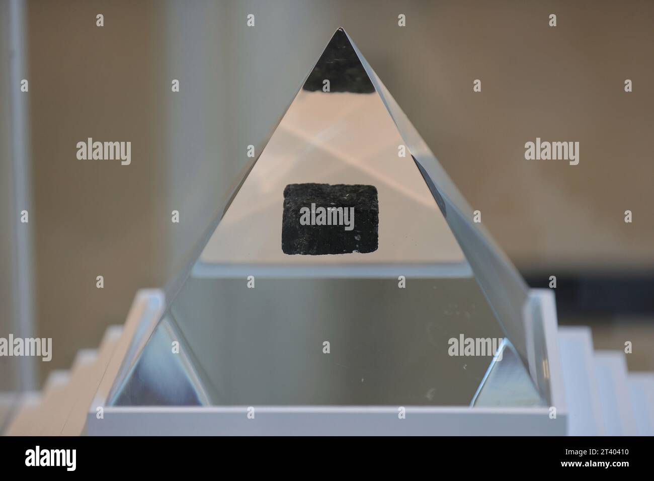 United Nations, New York, USA, October 23, 2023 - Moon Rock Exhibit ...