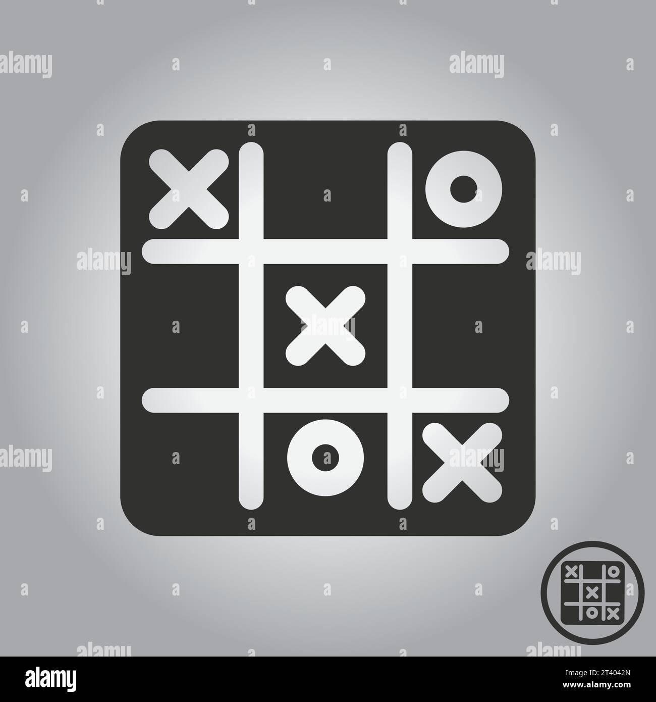 X and o game hi-res stock photography and images - Alamy