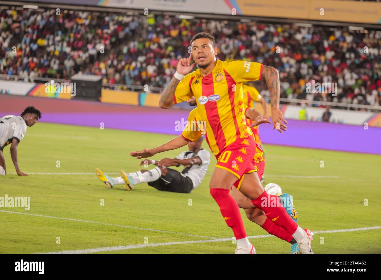 DAR ES SALAAM, TUNISIA – OCTOBER 22: Esperance celebration during the ...