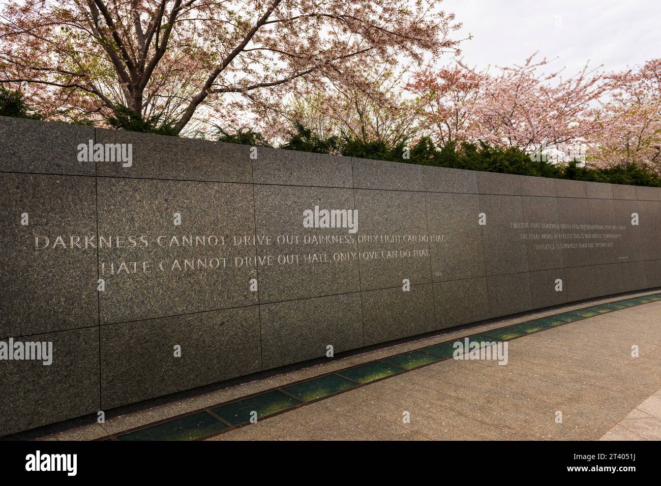 Inscription at the Martin Luther King, Jr Monument, Washington, DC USA ...