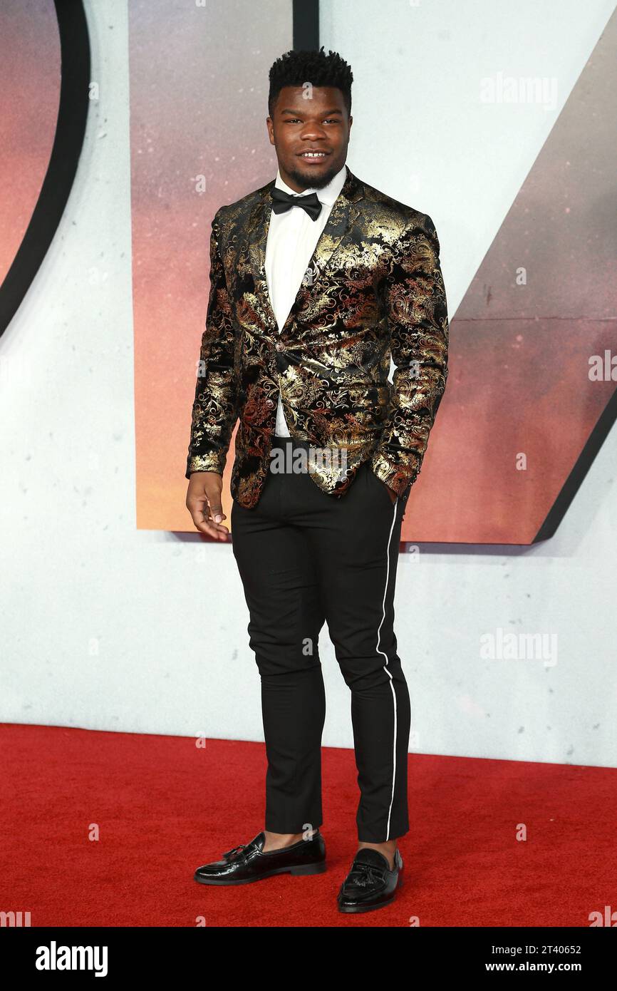 Levi Davis attends the "1917" World Premiere and Royal Performance at ...