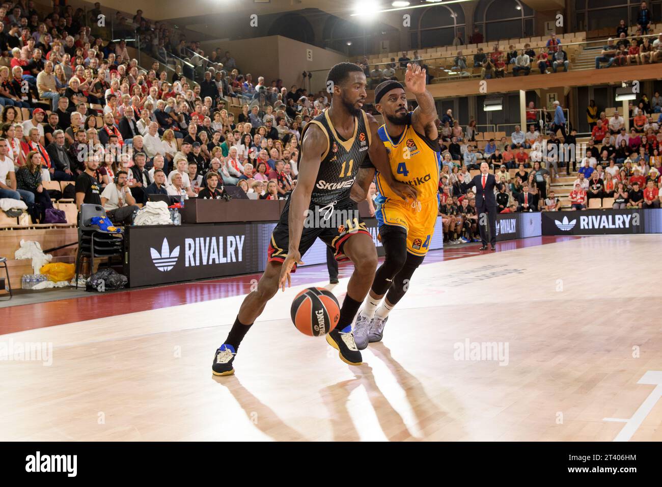 Monte Carlo, Monaco. 26th Oct, 2023. AS Monaco player Alpha Diallo in ...