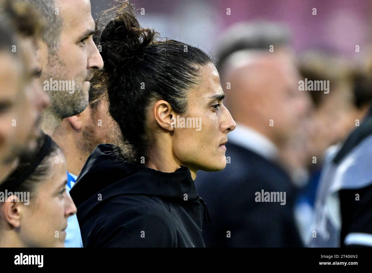 Salerno, Italy. 27th Oct, 2023. Montserrat Tome' head coach of Spain ...