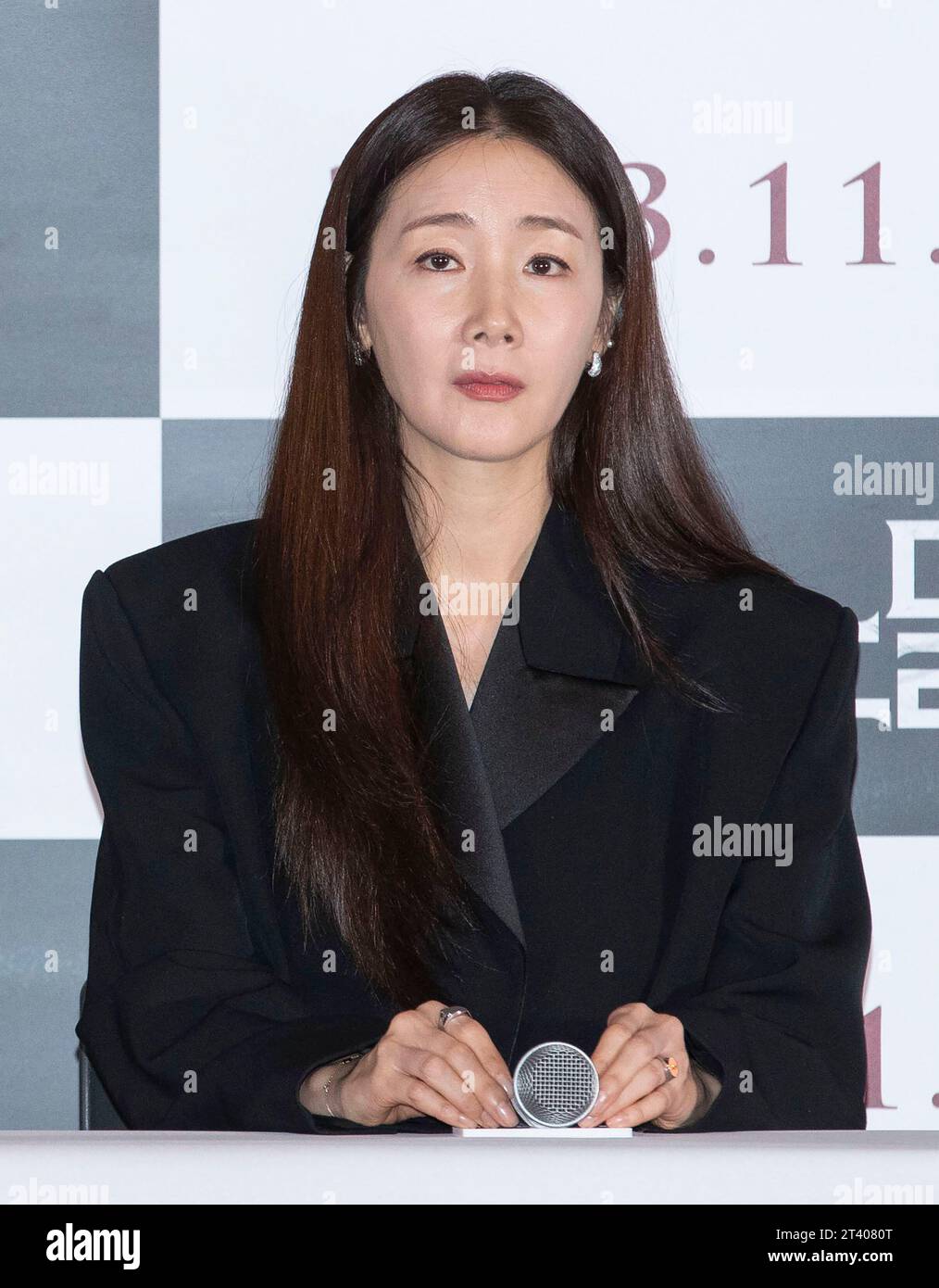 Seoul, South Korea. 27th Sep, 2023. South Korean actress Choi Ji-woo ...