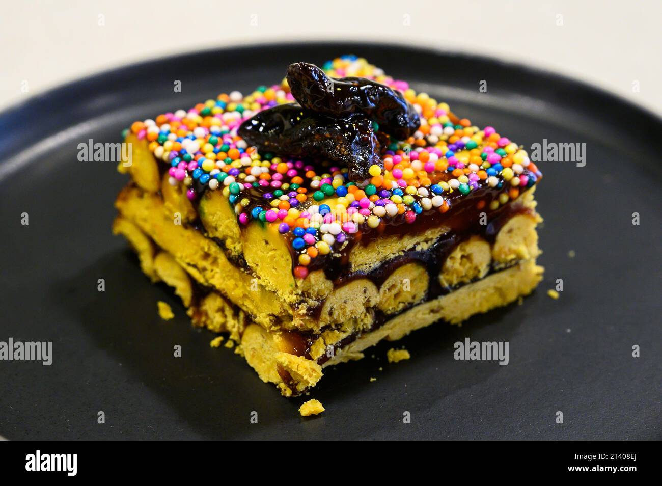 PERUVIAN FOOD: Turron it a traditional dessert of Lima, served in ...