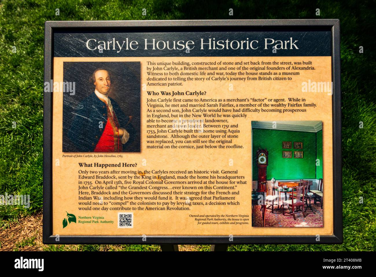 Carlyle house alexandria virginia hi-res stock photography and images ...