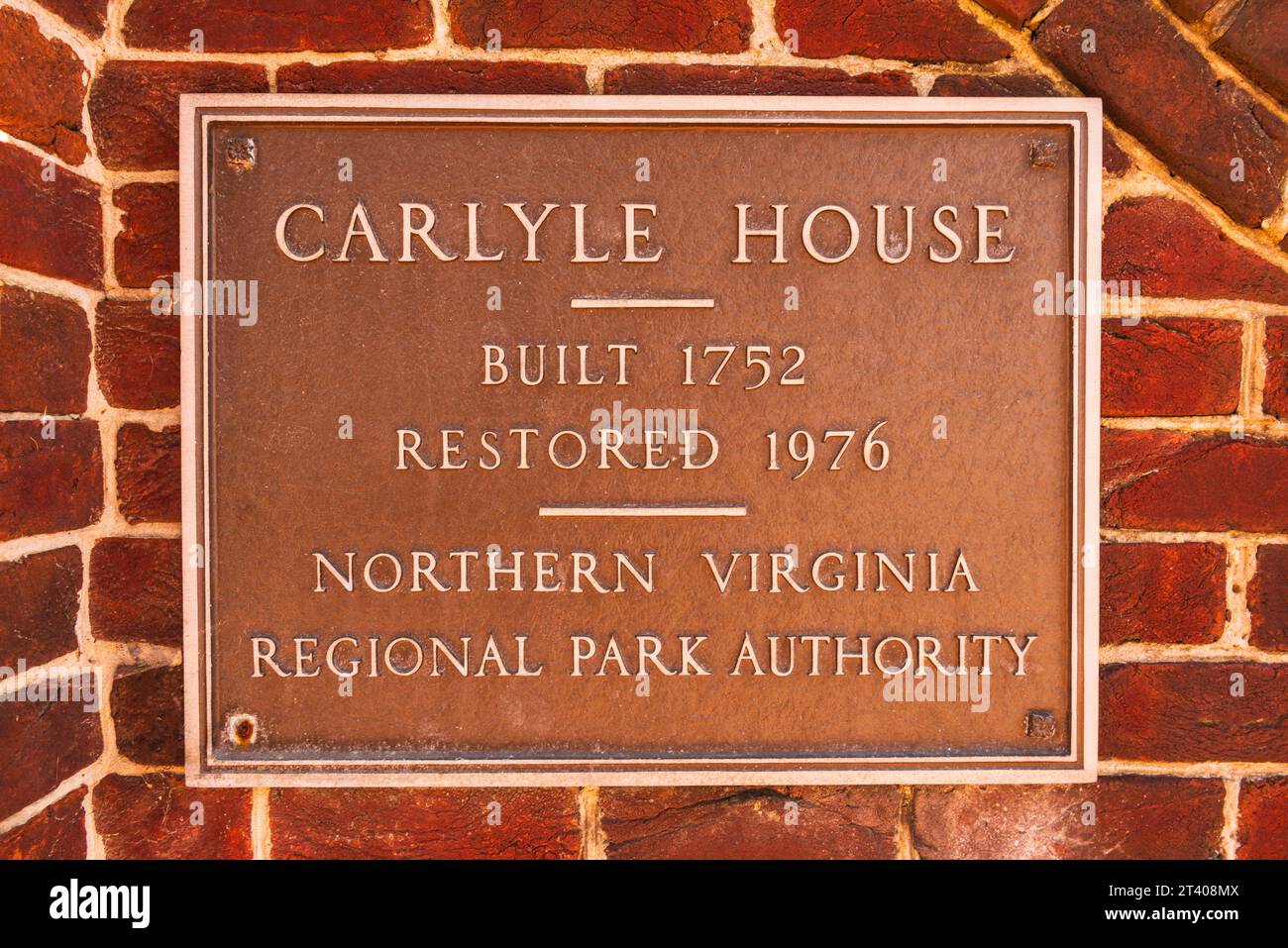 Carlyle house alexandria virginia hi-res stock photography and images ...