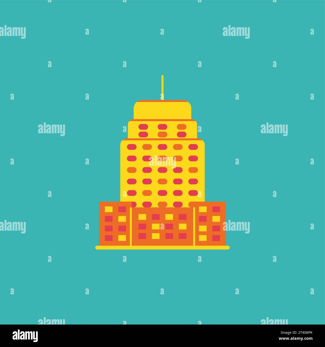 Building skyscraper high-rise buildings Royalty Free Vector Stock ...