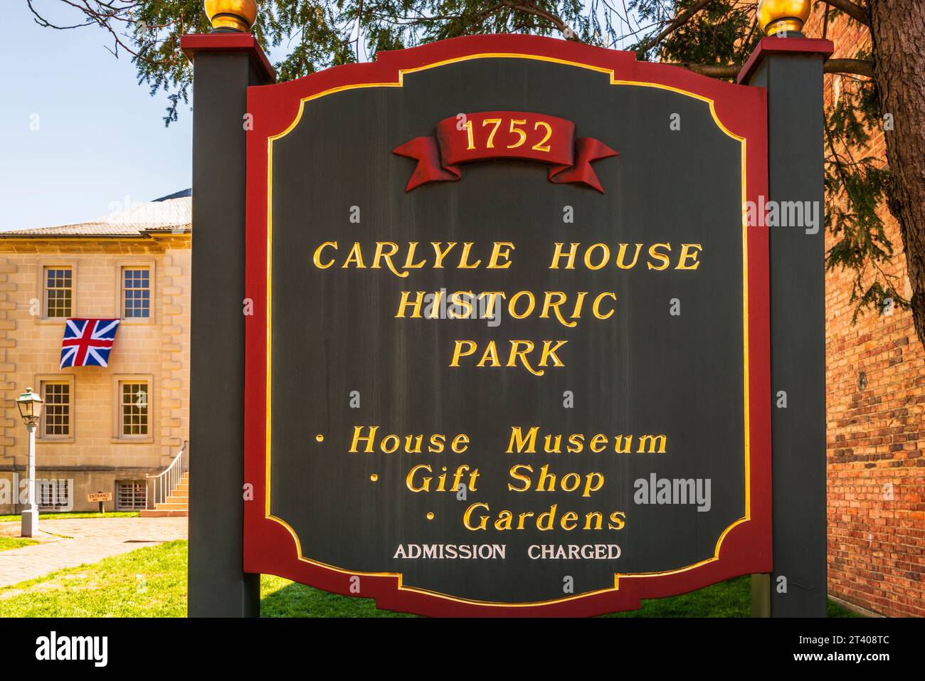 Carlyle house alexandria virginia hi-res stock photography and images ...