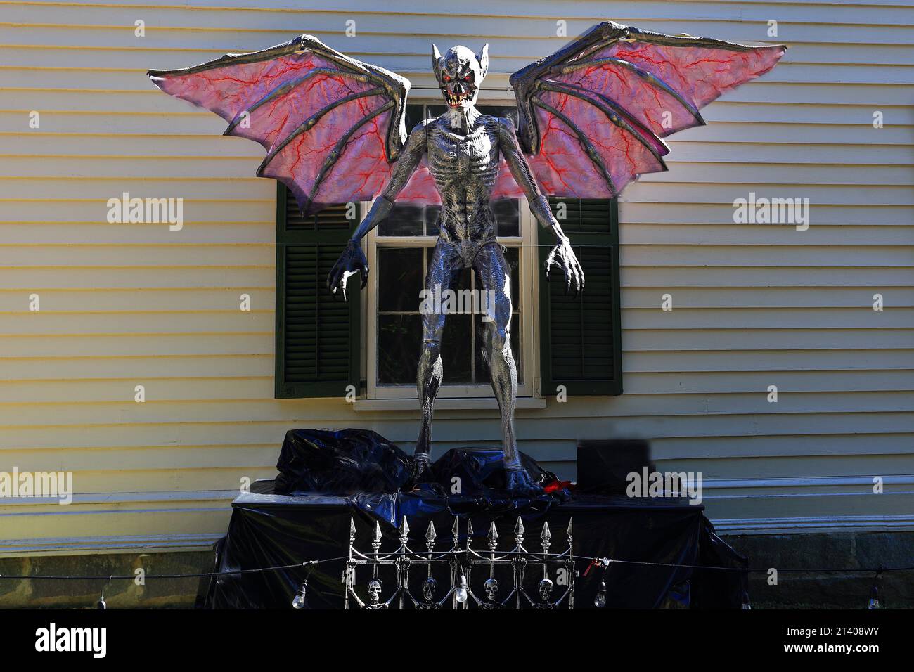 Halloween haunted house St. James Long Island NY Stock Photo - Alamy