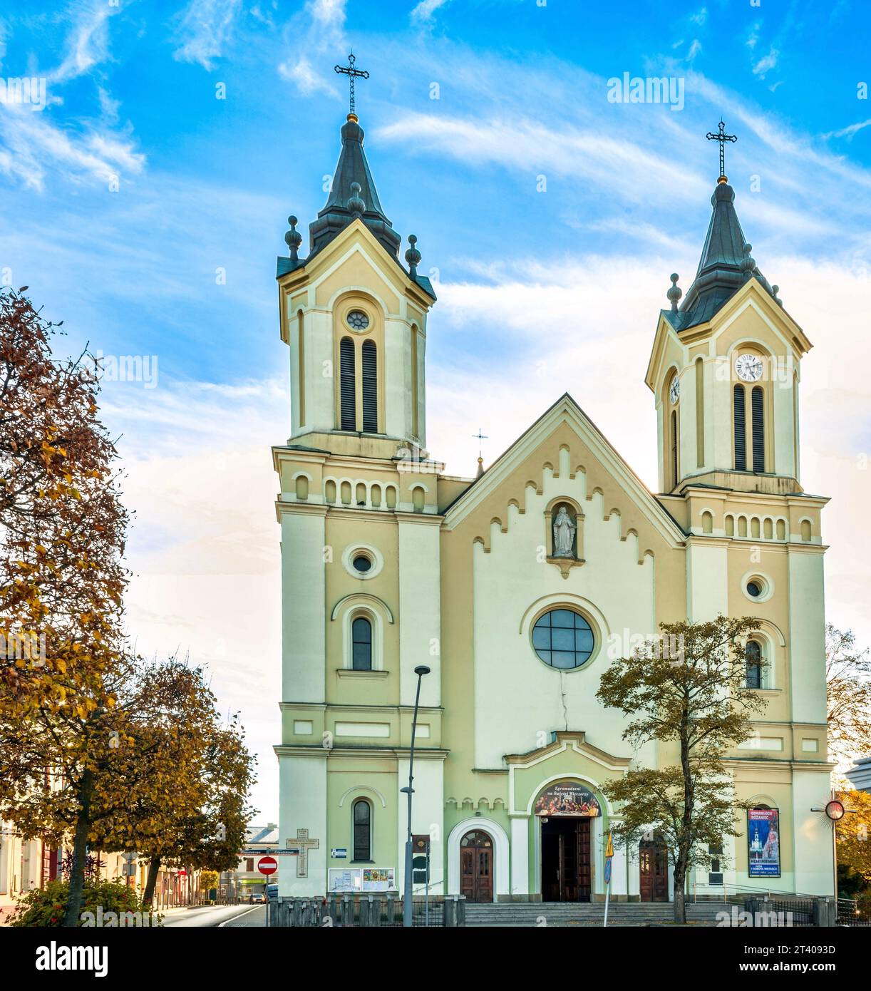 Church of the Transfiguration of the Lord in the city of Sanok, Poland ...