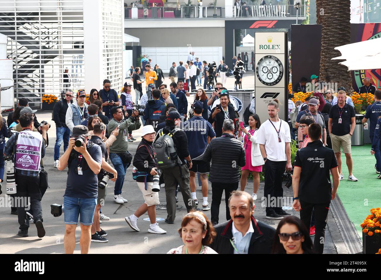 Mexico City, Mexico. 27th Oct, 2023. Daniel Ricciardo (AUS) AlphaTauri ...