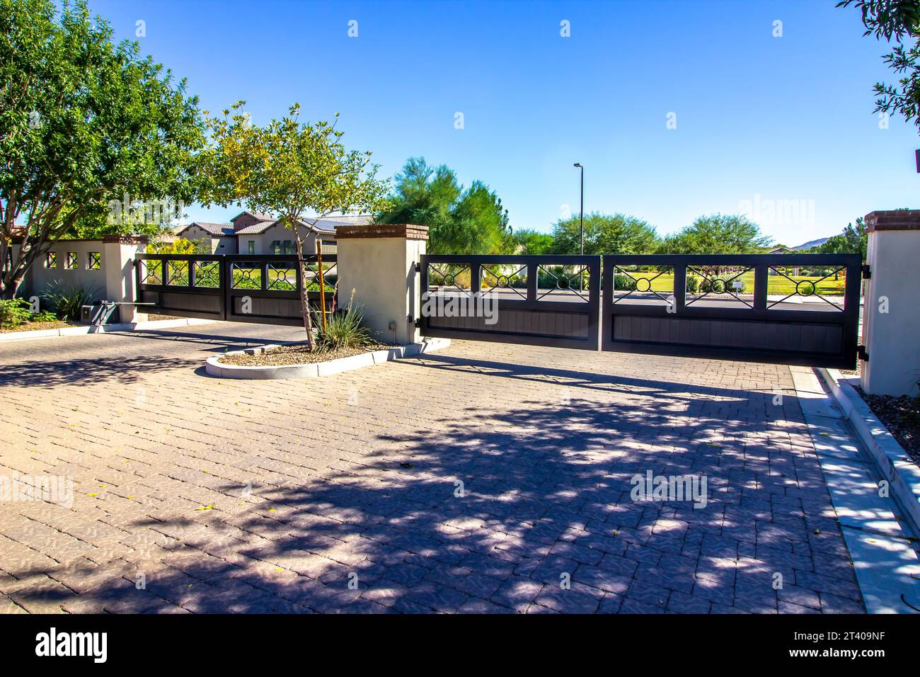 Housing Subdivisions Entrances