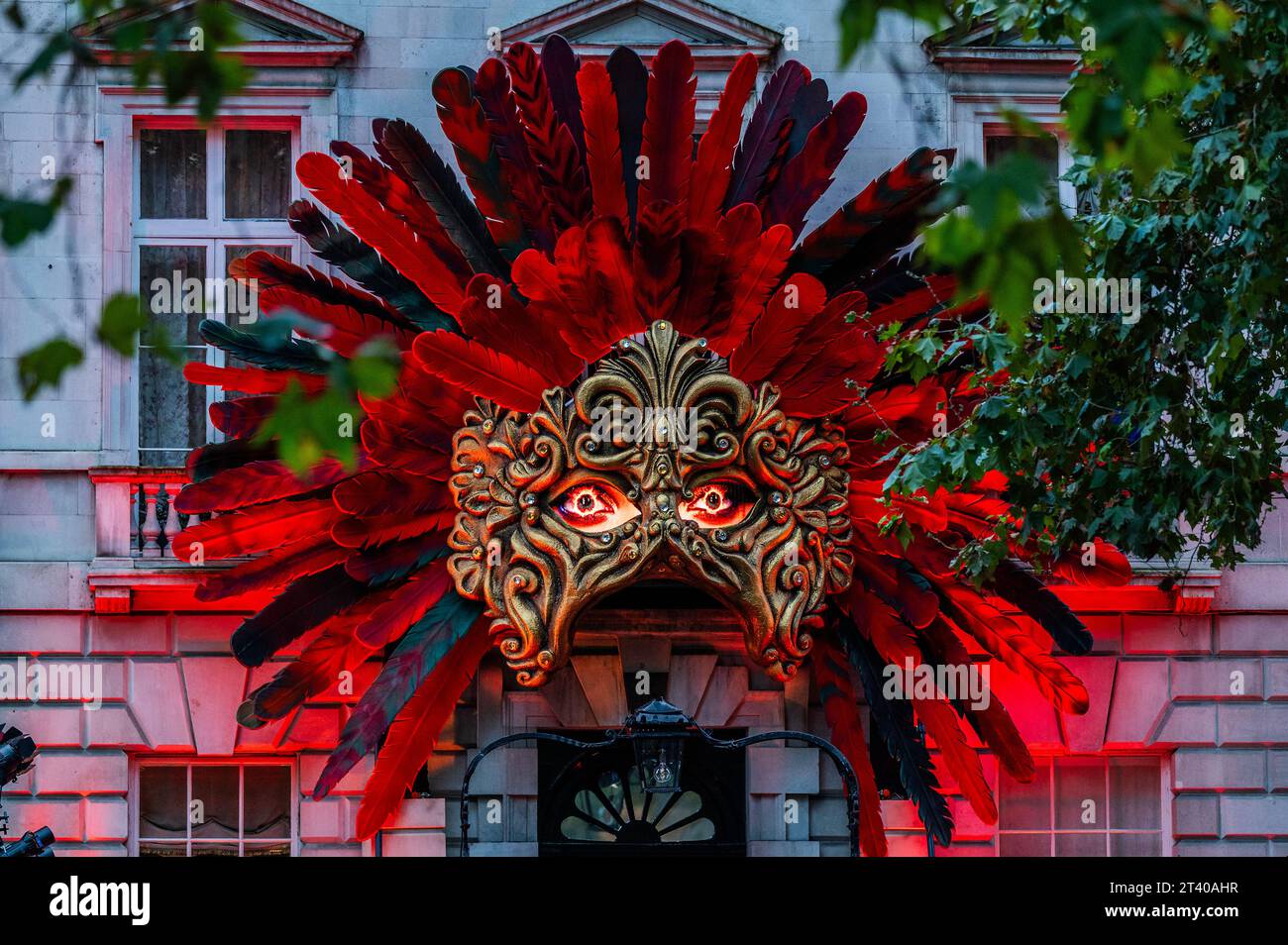 London, UK. 27th Oct, 2023. Annabel's transports Members and passers-by ...