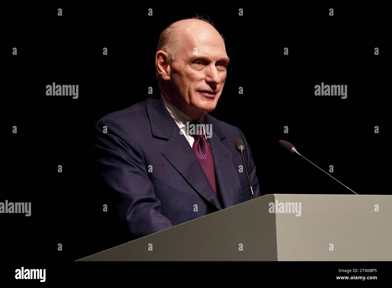 Pablo Picasso's grandson, Bernad Picasso, speaks at the 20th ...