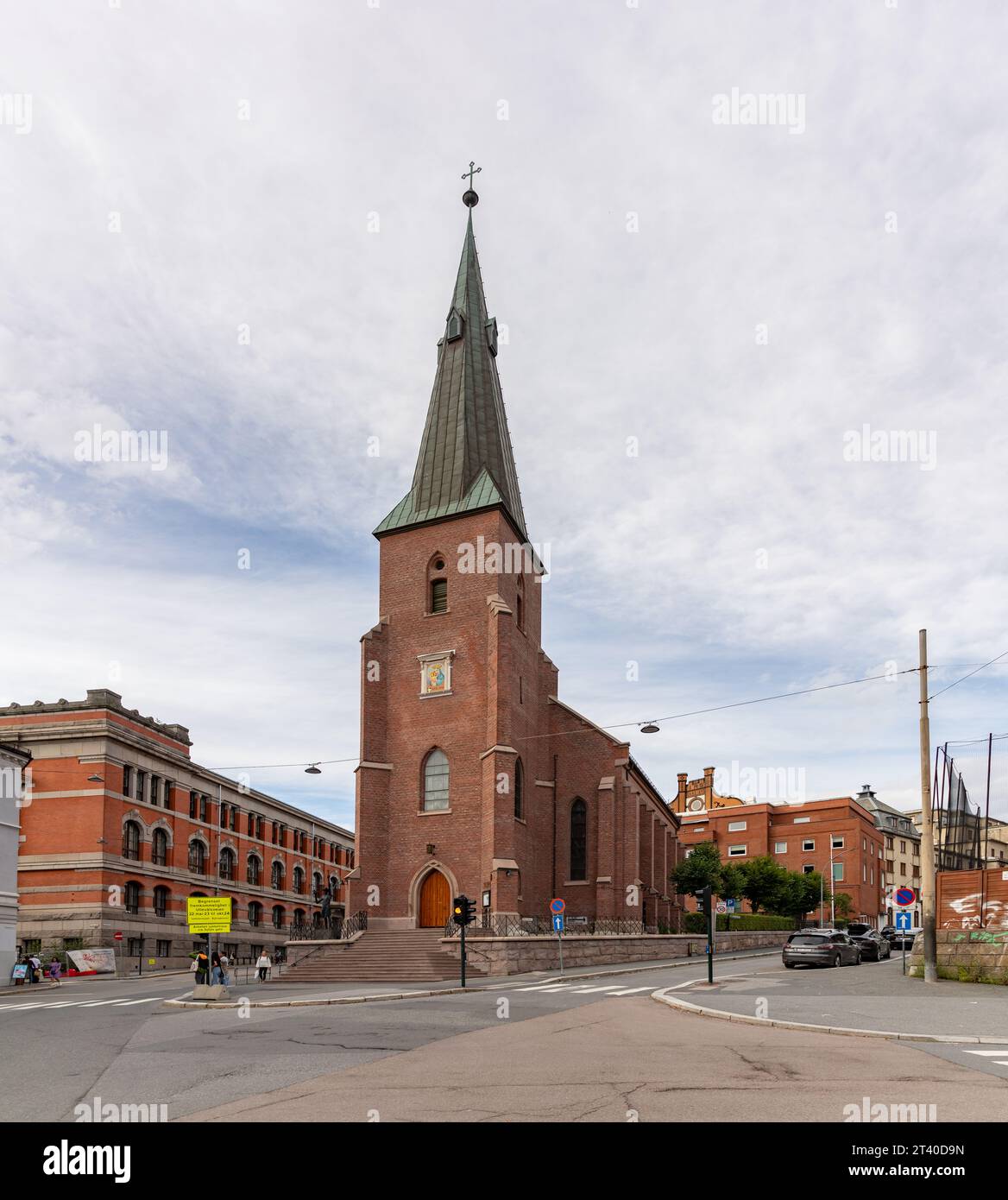 A picture of the St. Olav's Catholic Cathedral Stock Photo - Alamy
