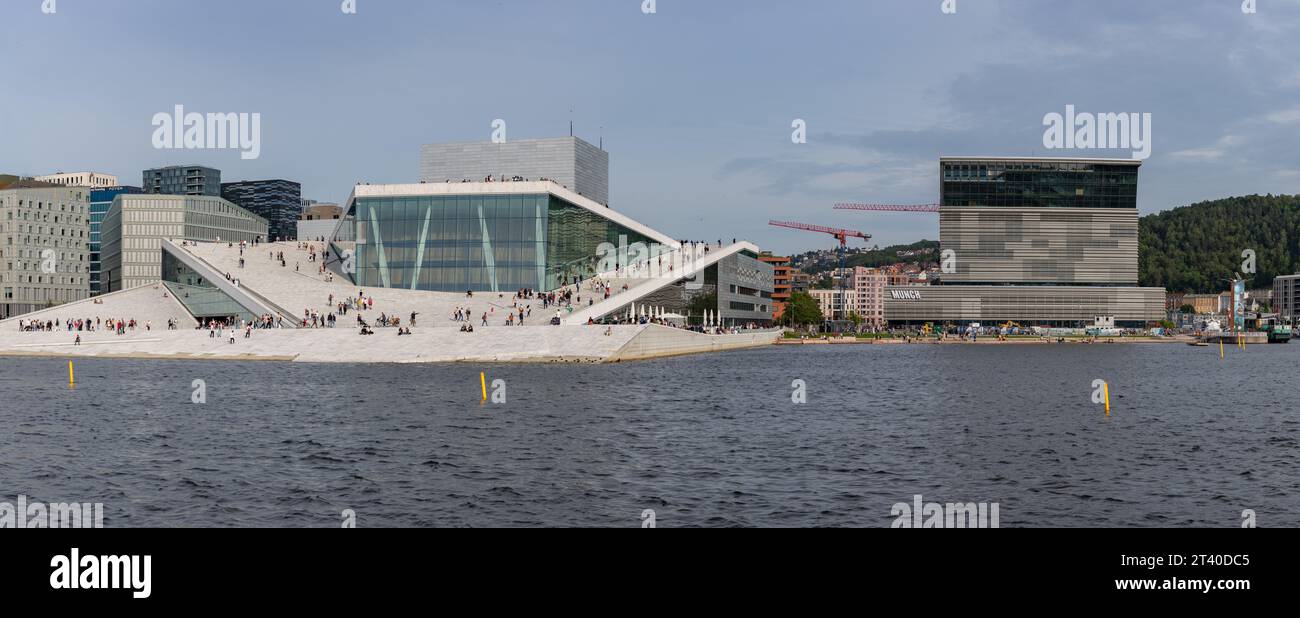 Oslo opera house munch hi-res stock photography and images - Alamy