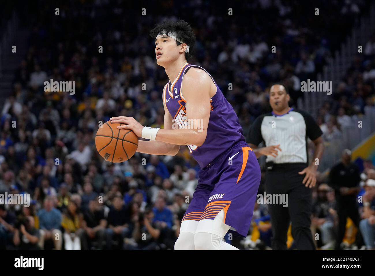 Phoenix Suns forward Yuta Watanabe during an NBA basketball game ...