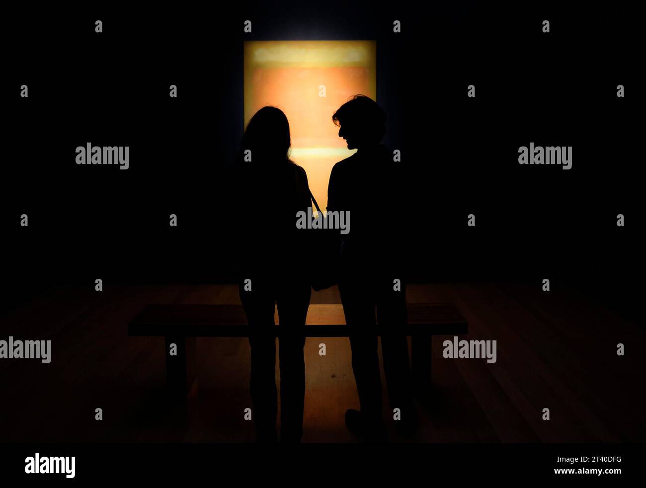 Orange and yellow, mark rothko hi-res stock photography and images - Alamy