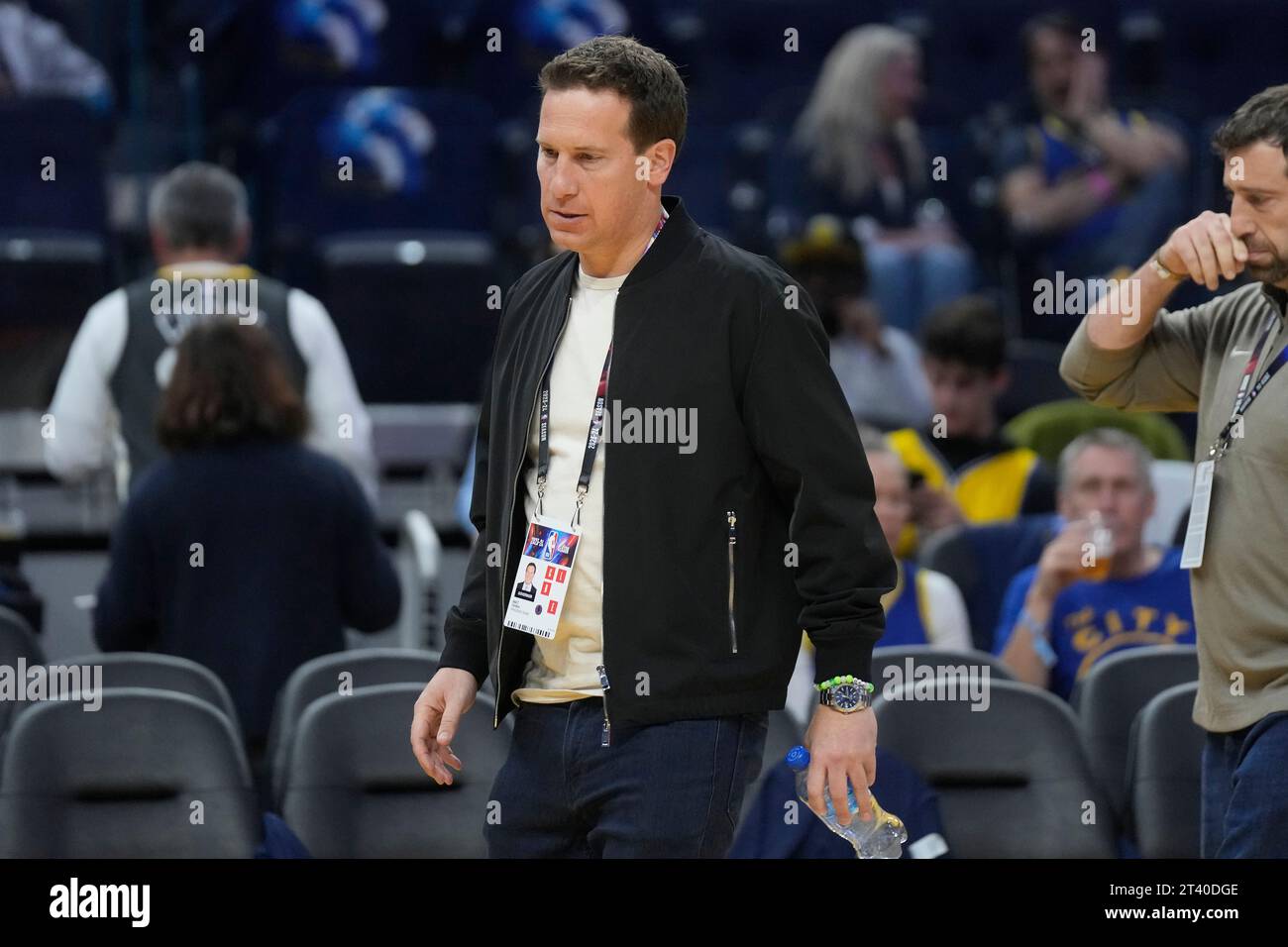 Phoenix Suns owner Mat Ishbia during an NBA basketball game against the ...