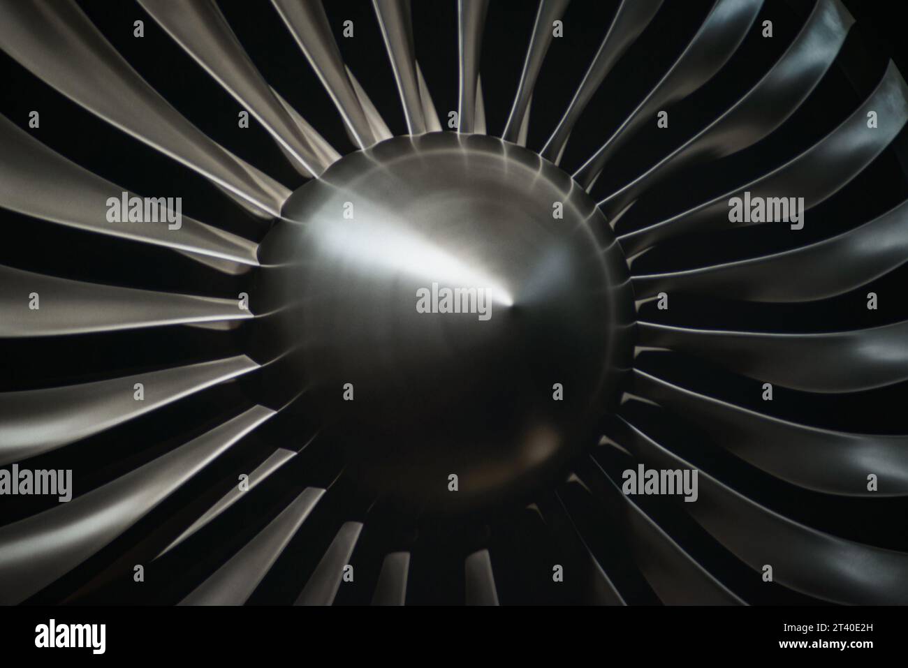 Detailed close-up of fan blades highlighting their design and texture ...