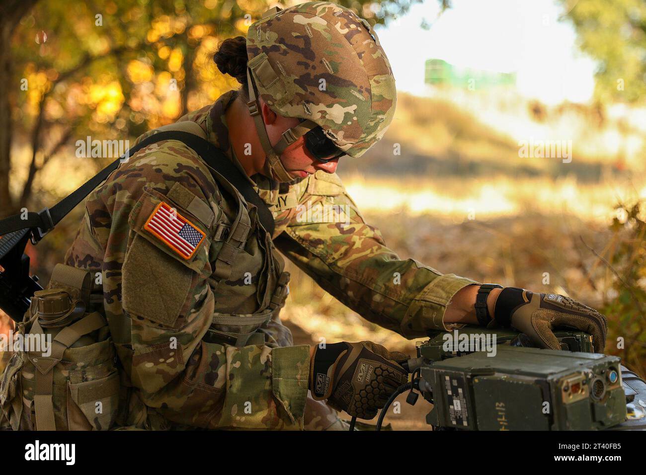 Fort Carson, Colorado, USA. 20th Oct, 2023. U.S. Army Spc. Joslynn ...