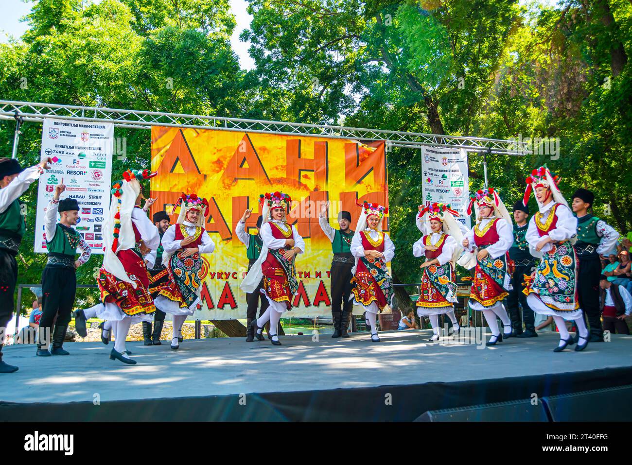 12 08 2023 Bela Palanka, Serbia, “Days of Banice" is a gastro-tourist ...