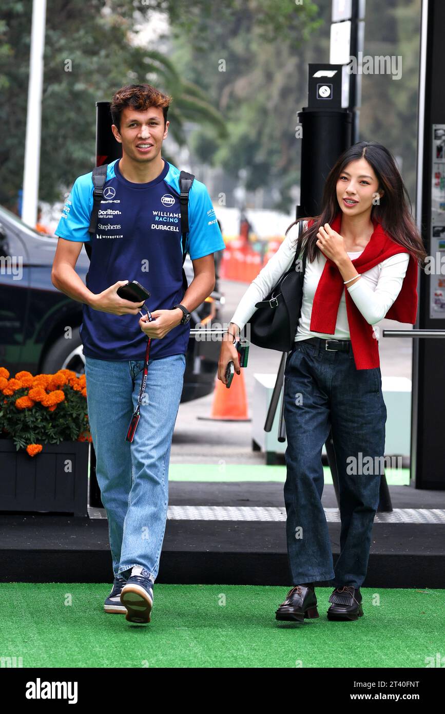 Mexico City, Mexico. 27th Oct, 2023. Alexander Albon (THA) Williams ...