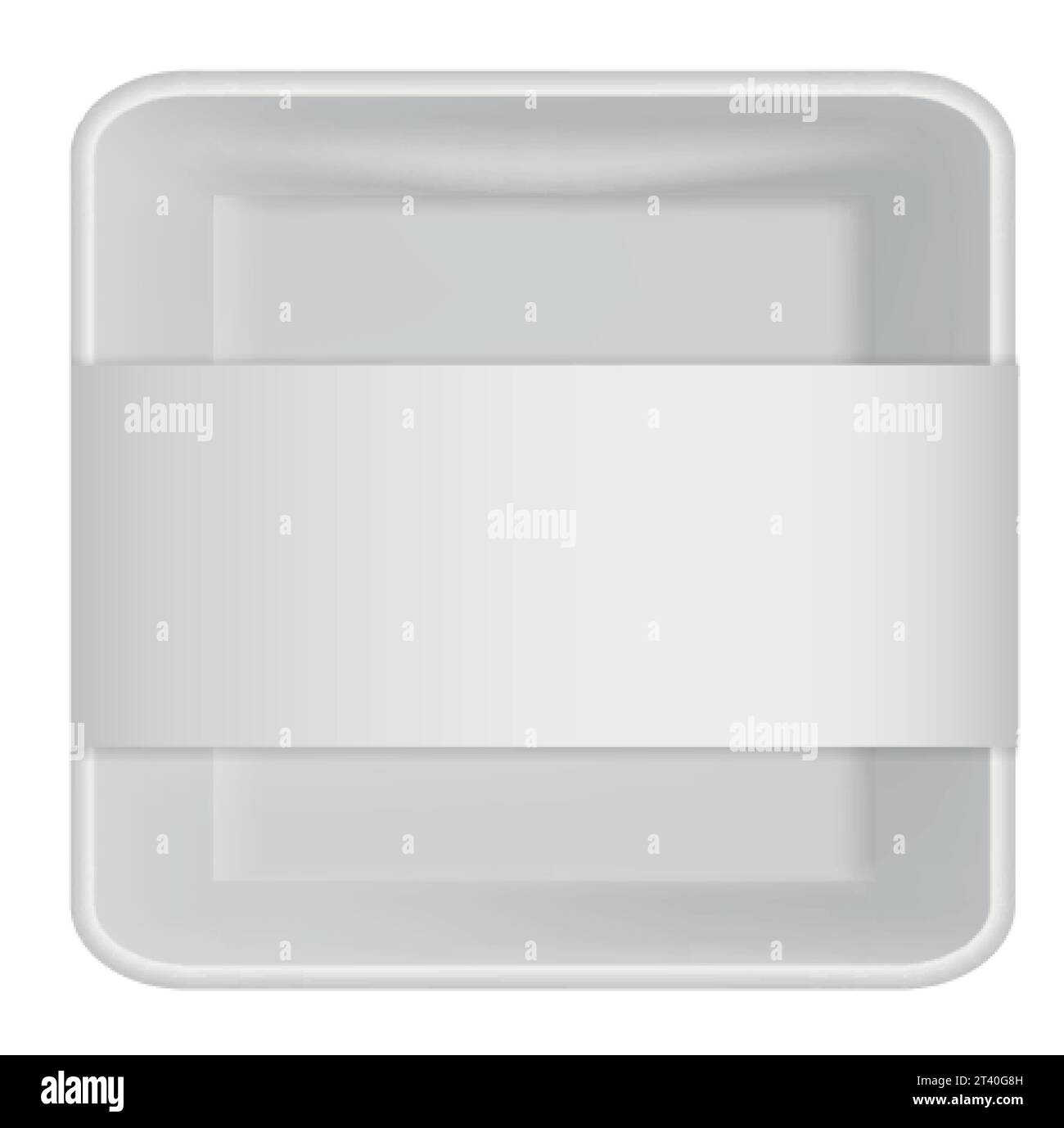 Portion tray Stock Vector Images - Alamy