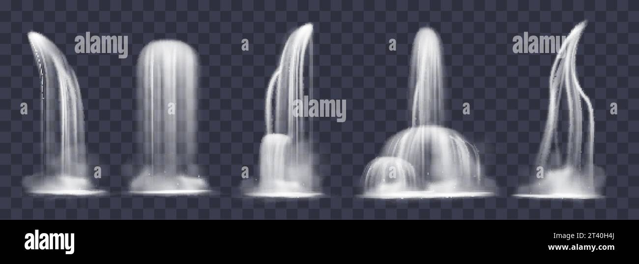 Cascade cascading down Stock Vector Images - Alamy