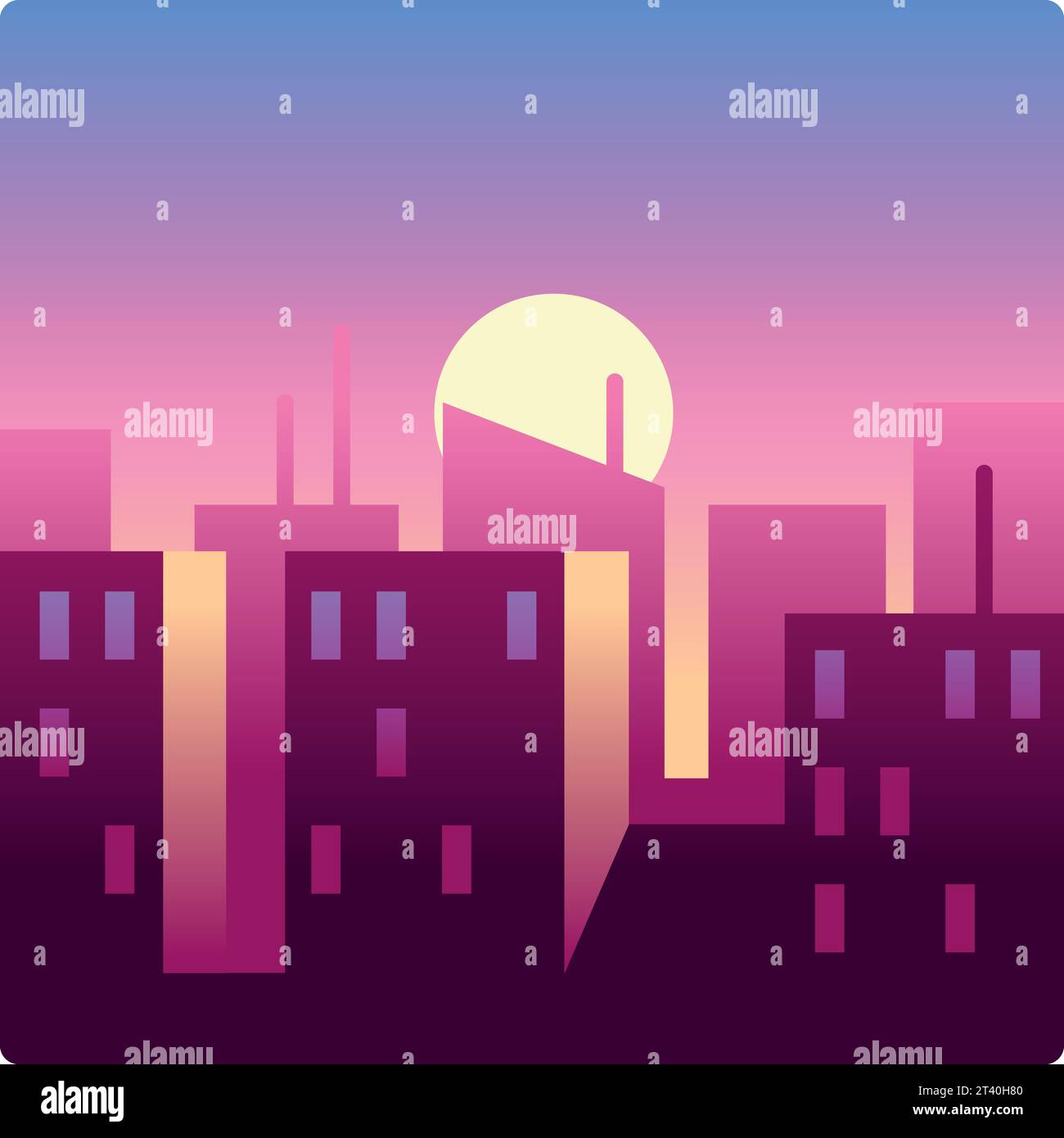 Baltic skyline Stock Vector Images - Alamy