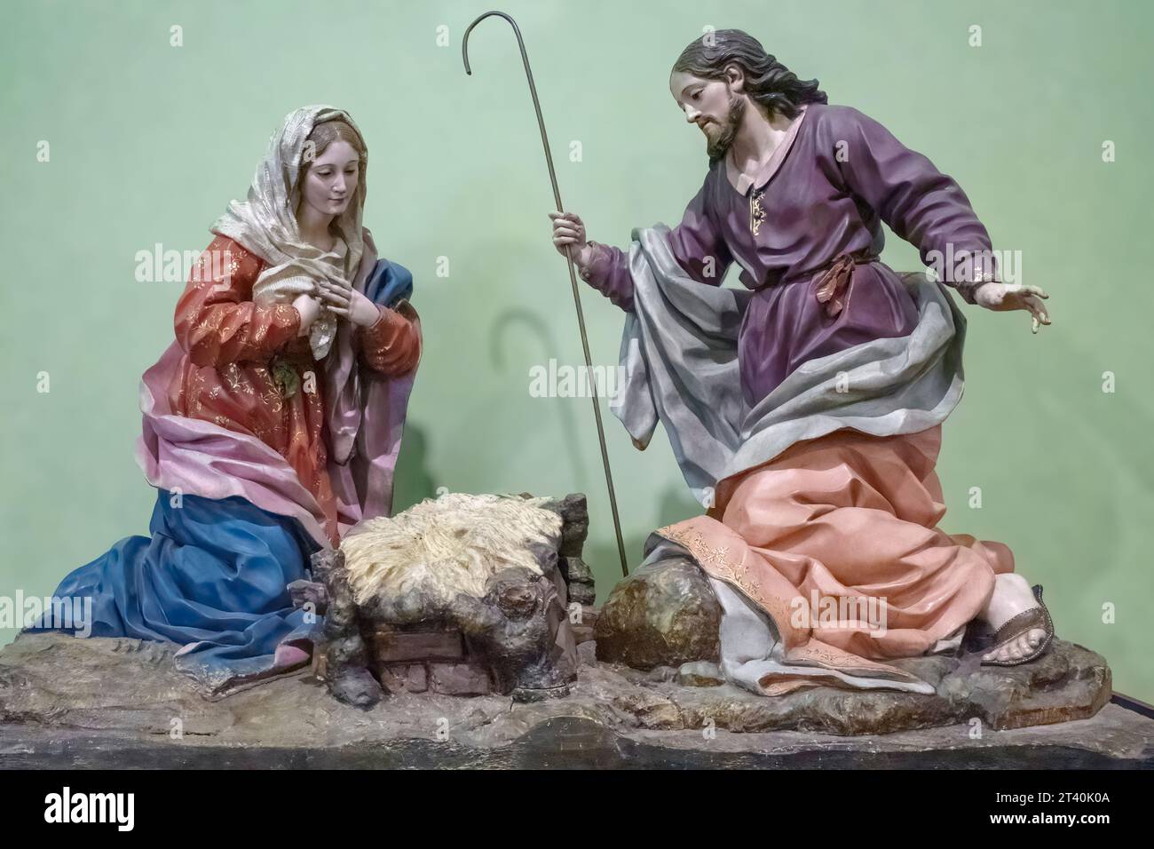 birth of baby Jesus, attributed to Francisco Salzillo. Diocesan Museum ...