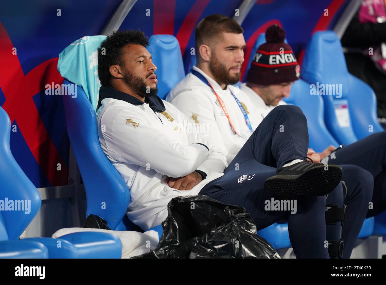 Recently retired England player Courtney Lawes before the Rugby World ...