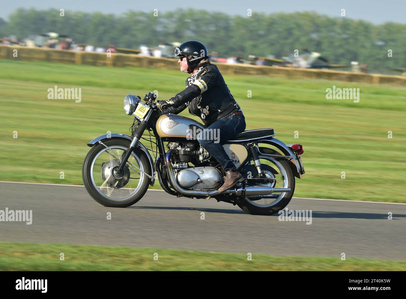 BSA Motorcycle, Track Parade - Motorcycle Celebration, circa 200 bikes ...