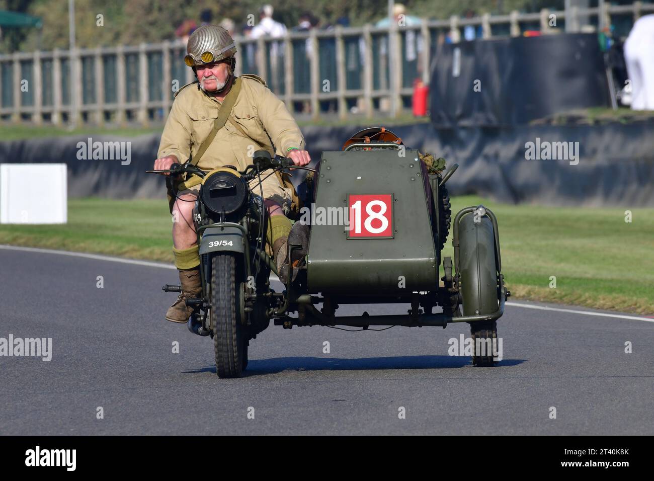 David Walters, Norton Big 4 Outfit, Track Parade - Motorcycle ...