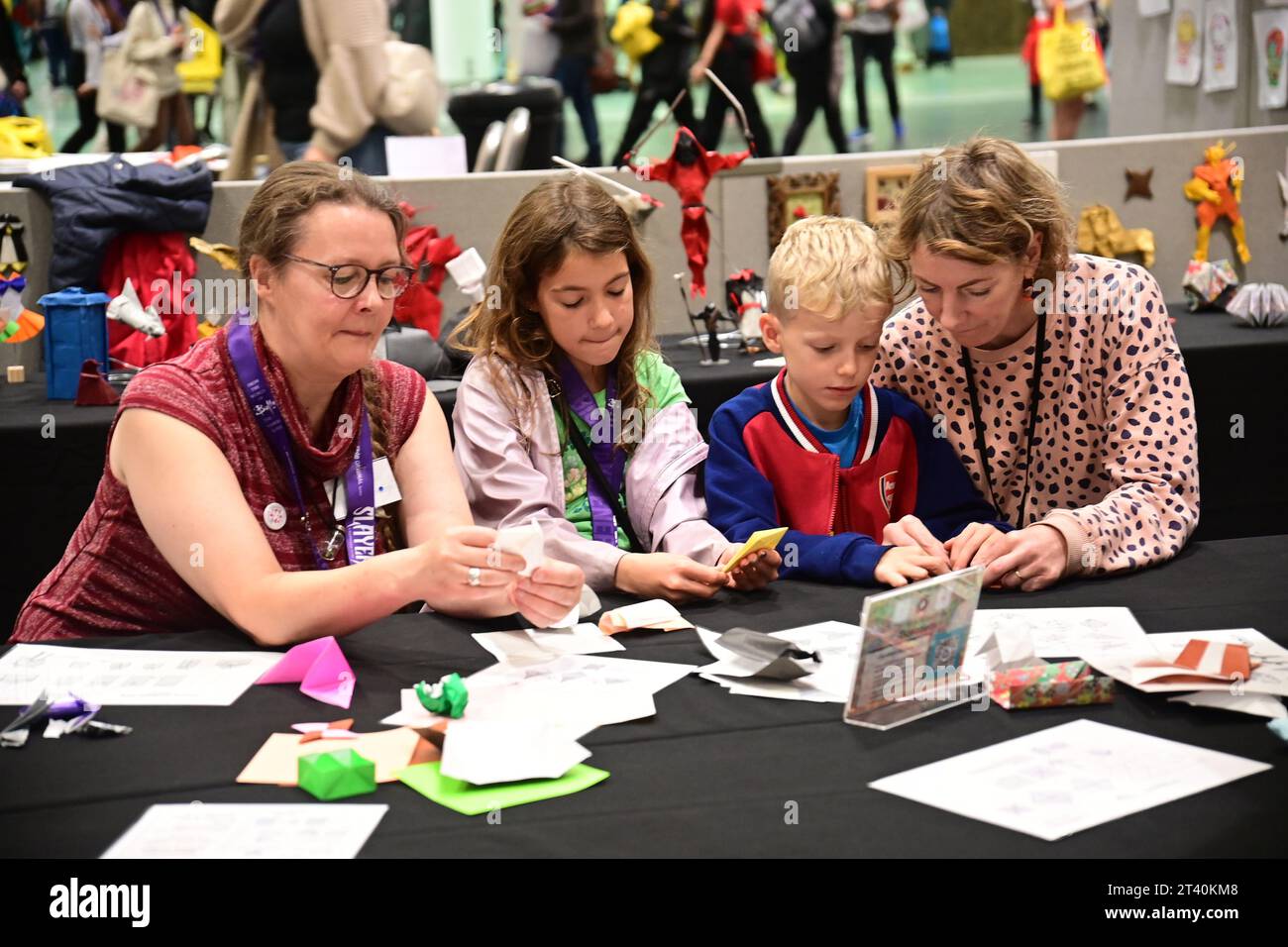 ExCeL London, UK, 27th October 2023. MCM Comic Con London 2023 at ExCeL ...