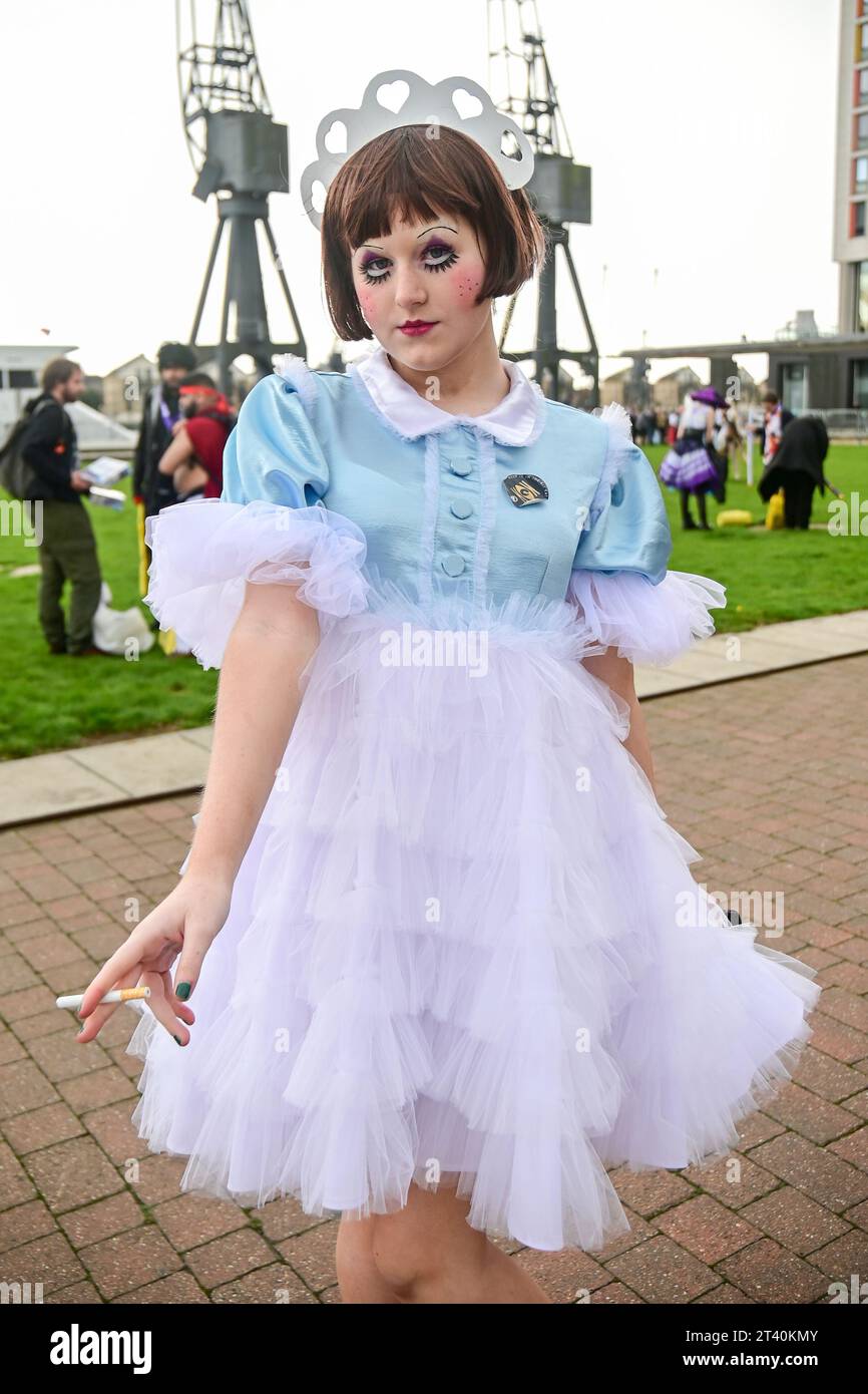 ExCeL London, UK, 27th October 2023. MCM Comic Con London 2023 at ExCeL ...