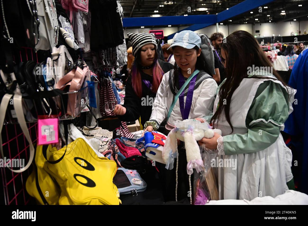 ExCeL London, UK, 27th October 2023. MCM Comic Con London 2023 at ExCeL ...