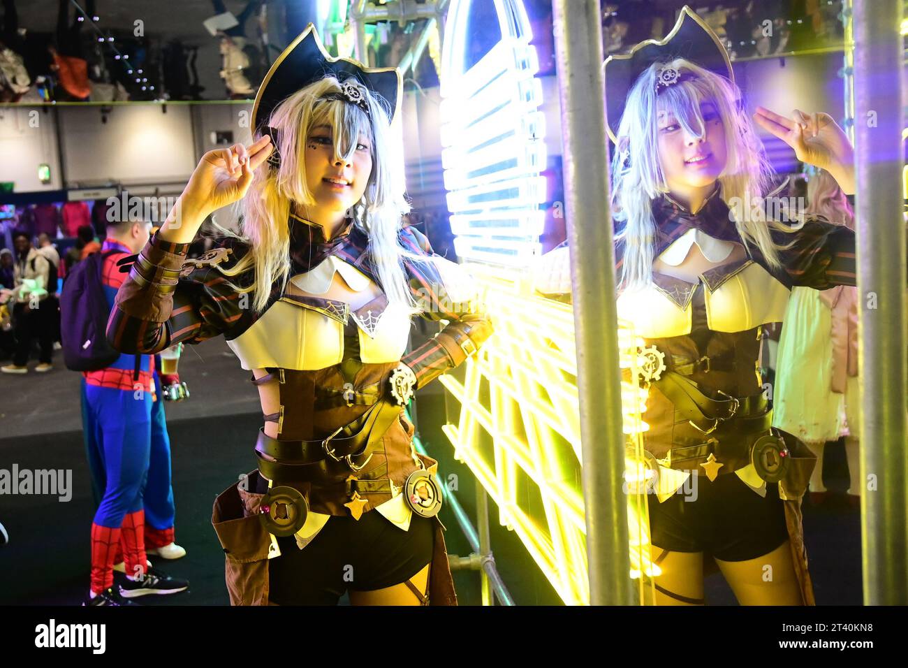 ExCeL London, UK, 27th October 2023. MCM Comic Con London 2023 at ExCeL ...